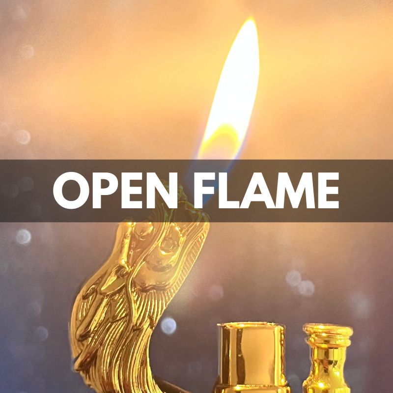 OPEN FLAME – LuxuryFlameCo